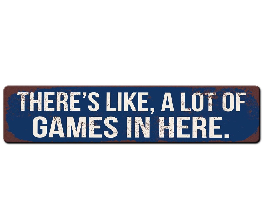 Funny Games Room Sign Gamer Cave Sign Family Game Room Kids Game Room ...