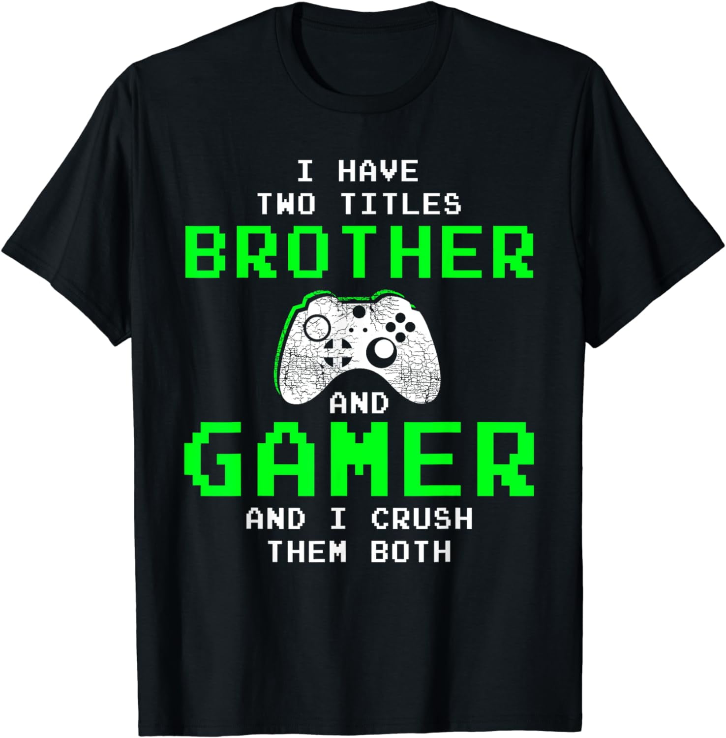 Funny Gaming Brothers Tee - Gamer Gifts for Teen Boys Short Sleeve T ...