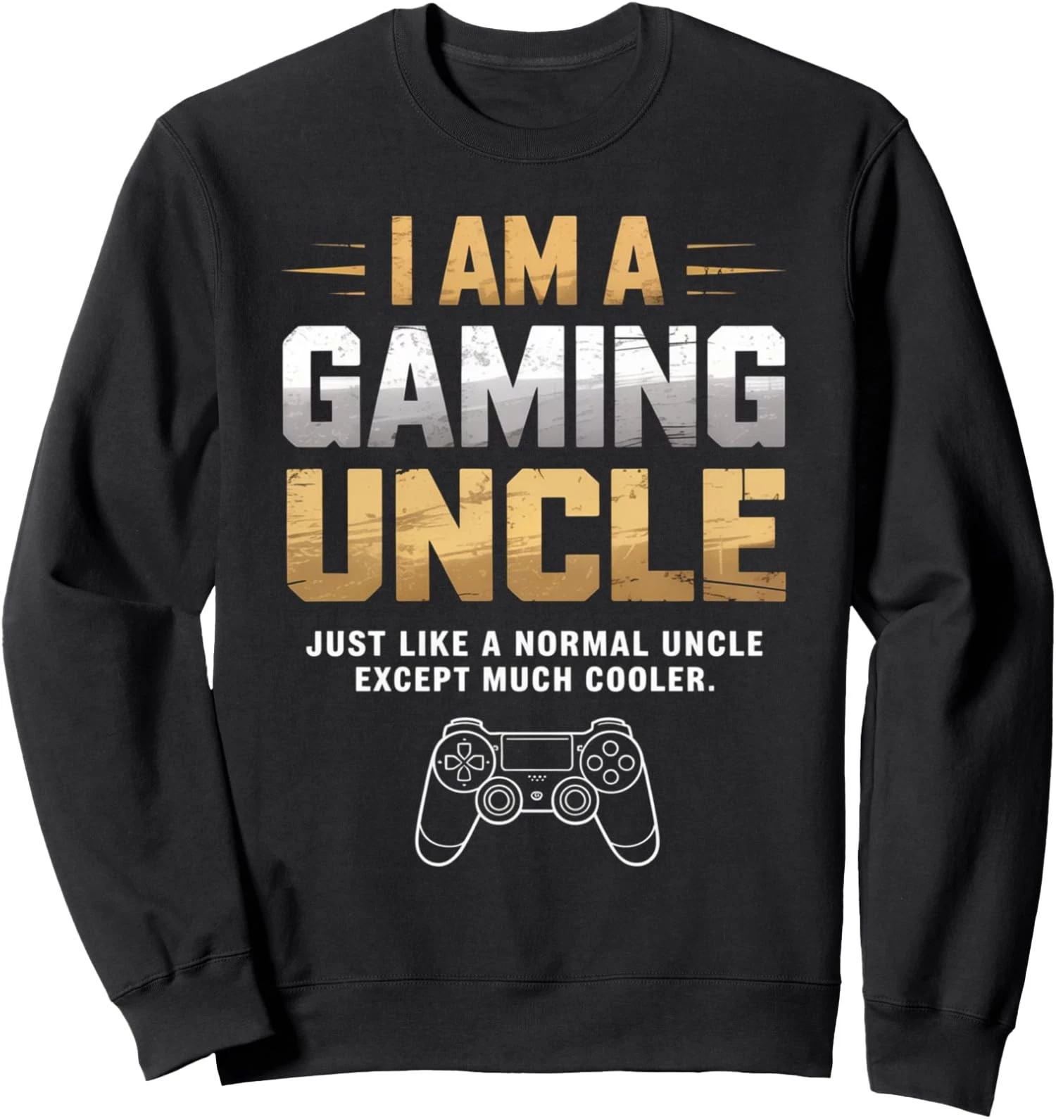 Funny Gaming Uncle Humorous Cooler Than Normal Relative Gamer Style ...