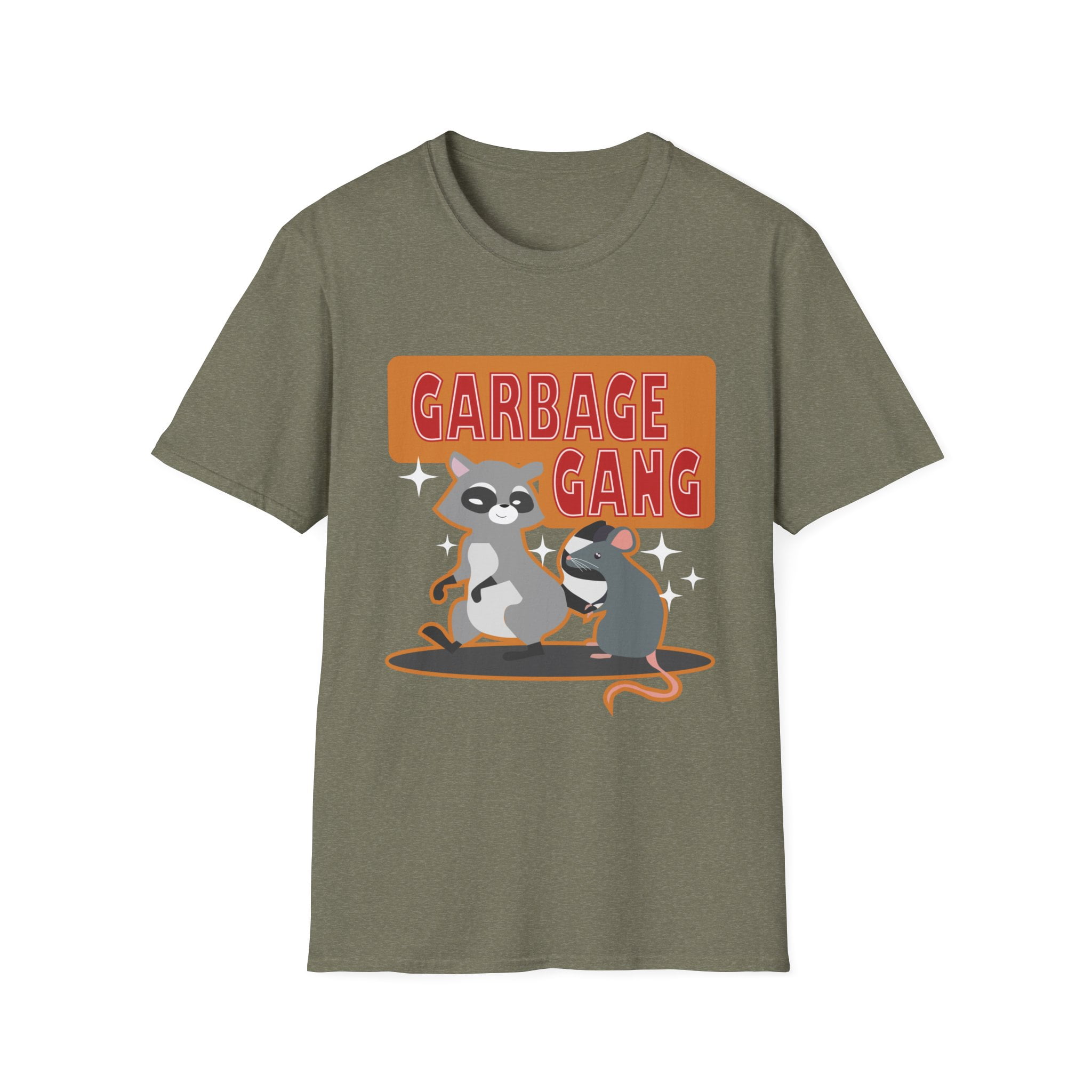 Funny Garbage Gang Opossum Raccoon Critters Men Women Backyard Street ...