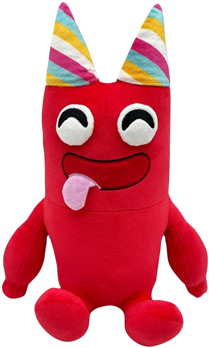 Funny Garten of Banban Plush- 8.66'' Zolphius & Red Plush Toy Cute ...