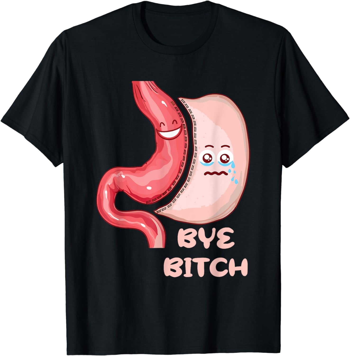 Funny Gastric Sleeve Bariatric VSG Surgery Gastric Awareness T-Shirt ...