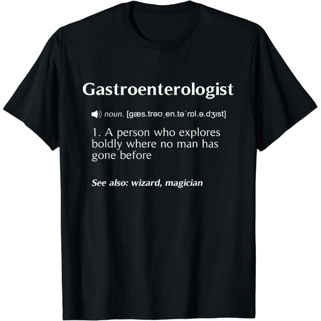 Funny Gastroenterologist GI Doctor Gifts Dictionary T-Shirt - Walmart.com