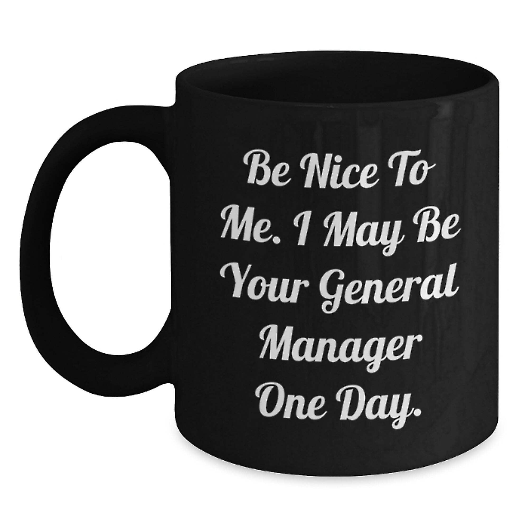 Funny General Manager Gifts from Friends for Graduation Ceremony Black ...