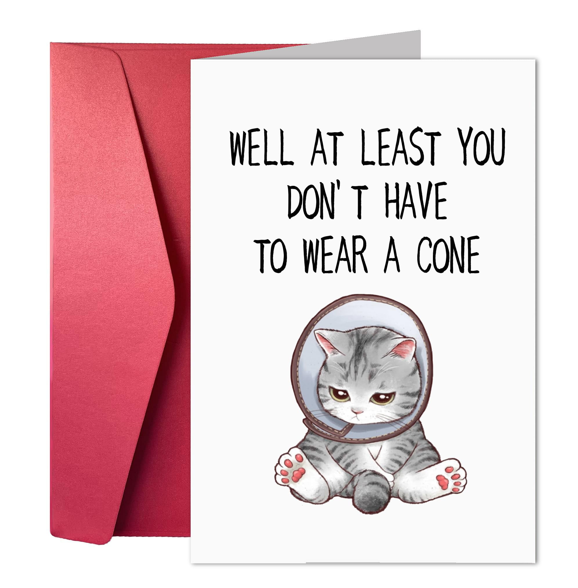 Funny Get Well Soon Card, Humor Speedy Surgery Recovery Card for Him ...