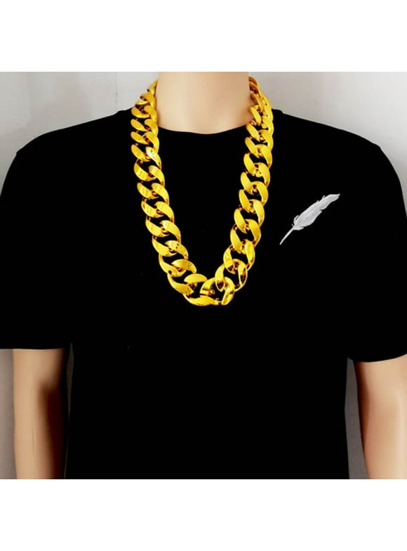 Plastic Gold Chain