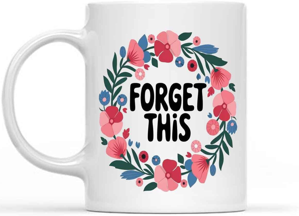 Funny Gift this Shit 11oz Ceramic Funny Flower Coffee Mugs by Ly-ric ...