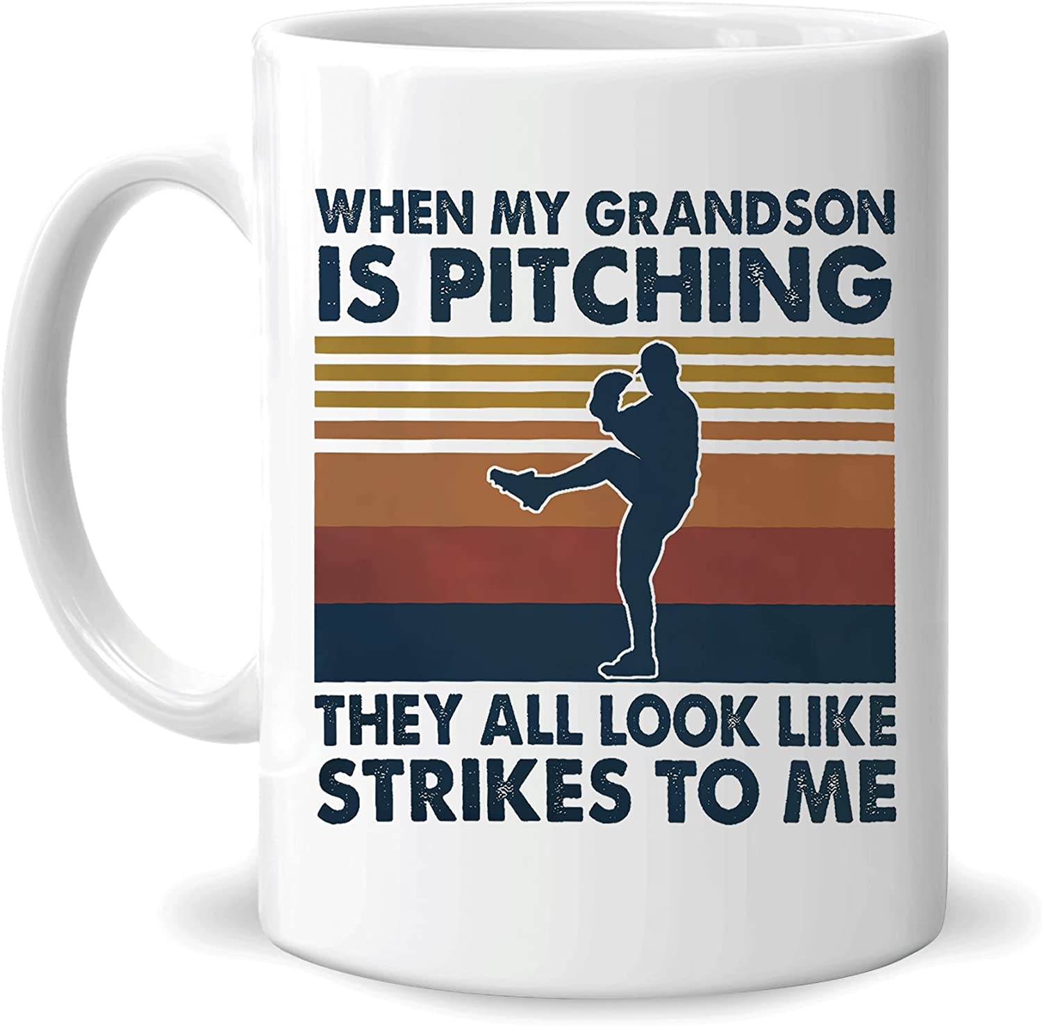 Funny Gifts for Baseball Grandma Grandpa Lover Player Fan - Birthday ...