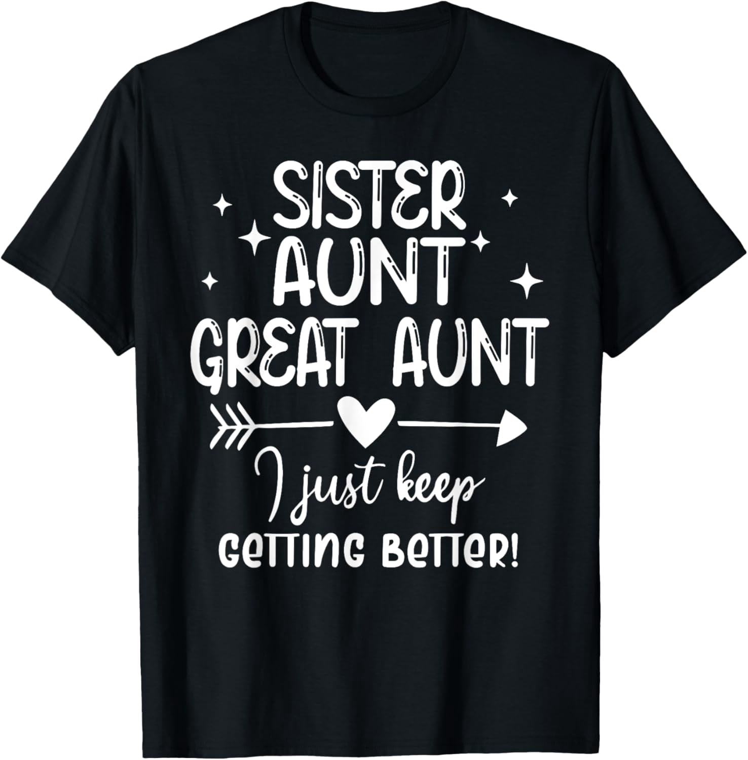 Funny Gifts for Aunt from Grandkids Sister Aunt Great Aunt T-Shirt ...
