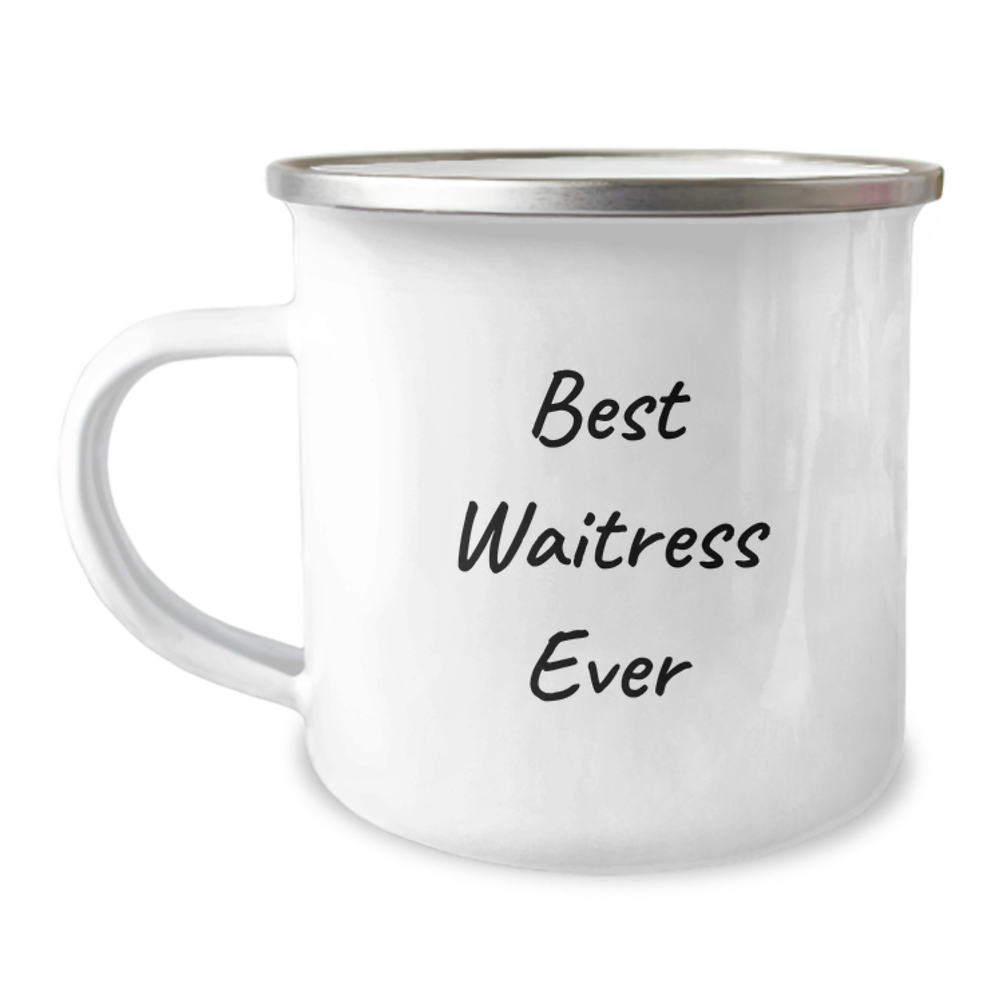 Funny Gifts for Waitress, Best Waitress Ever Camping Mug, Christmas ...