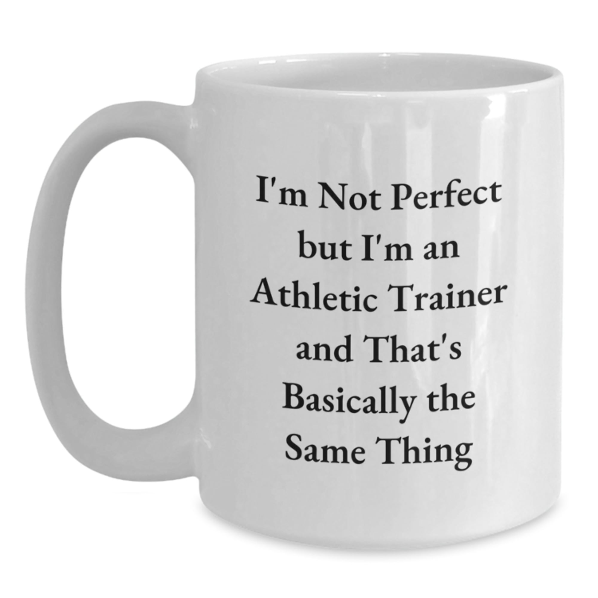 Funny Gifts from Friends for Athletic Trainers, White Coffee Mugs ...
