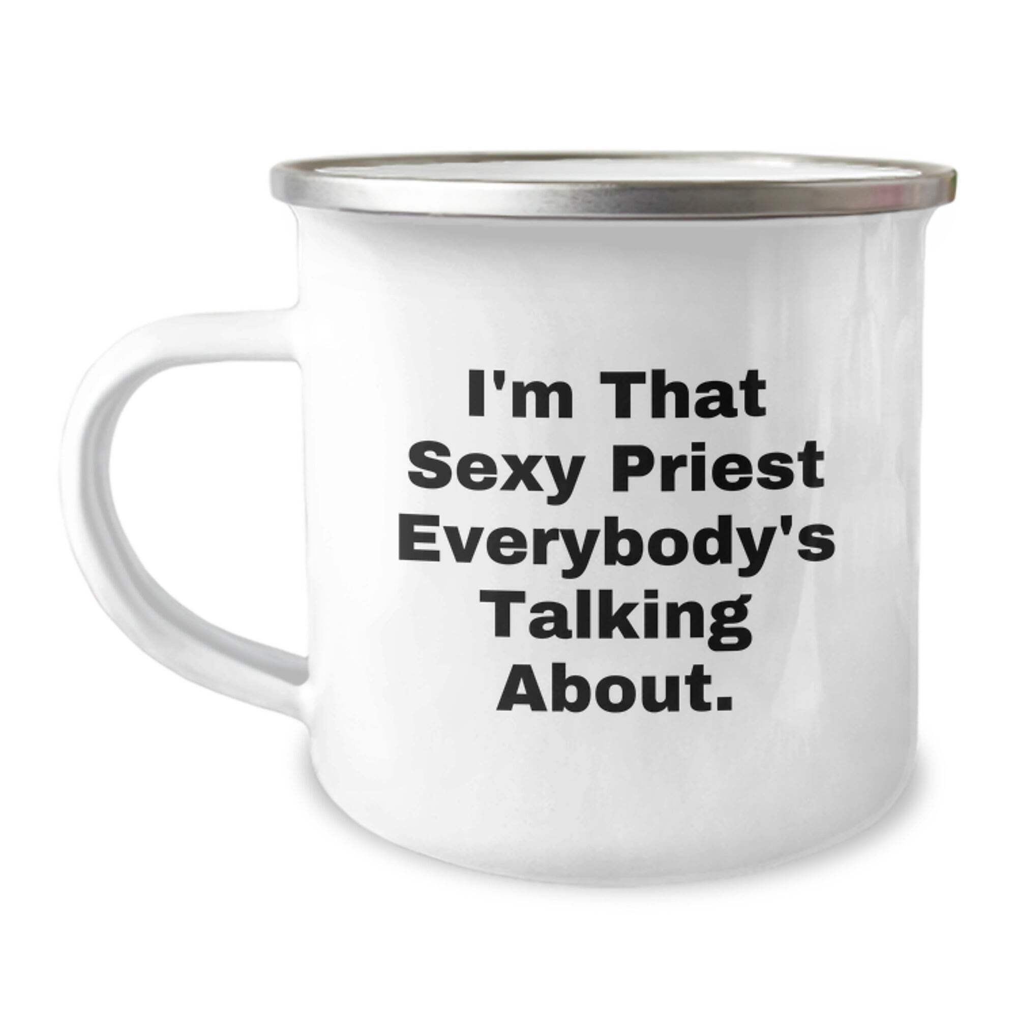 Funny Gifts from Friends for Priest Christmas Unique Mugs - 'I'm That ...