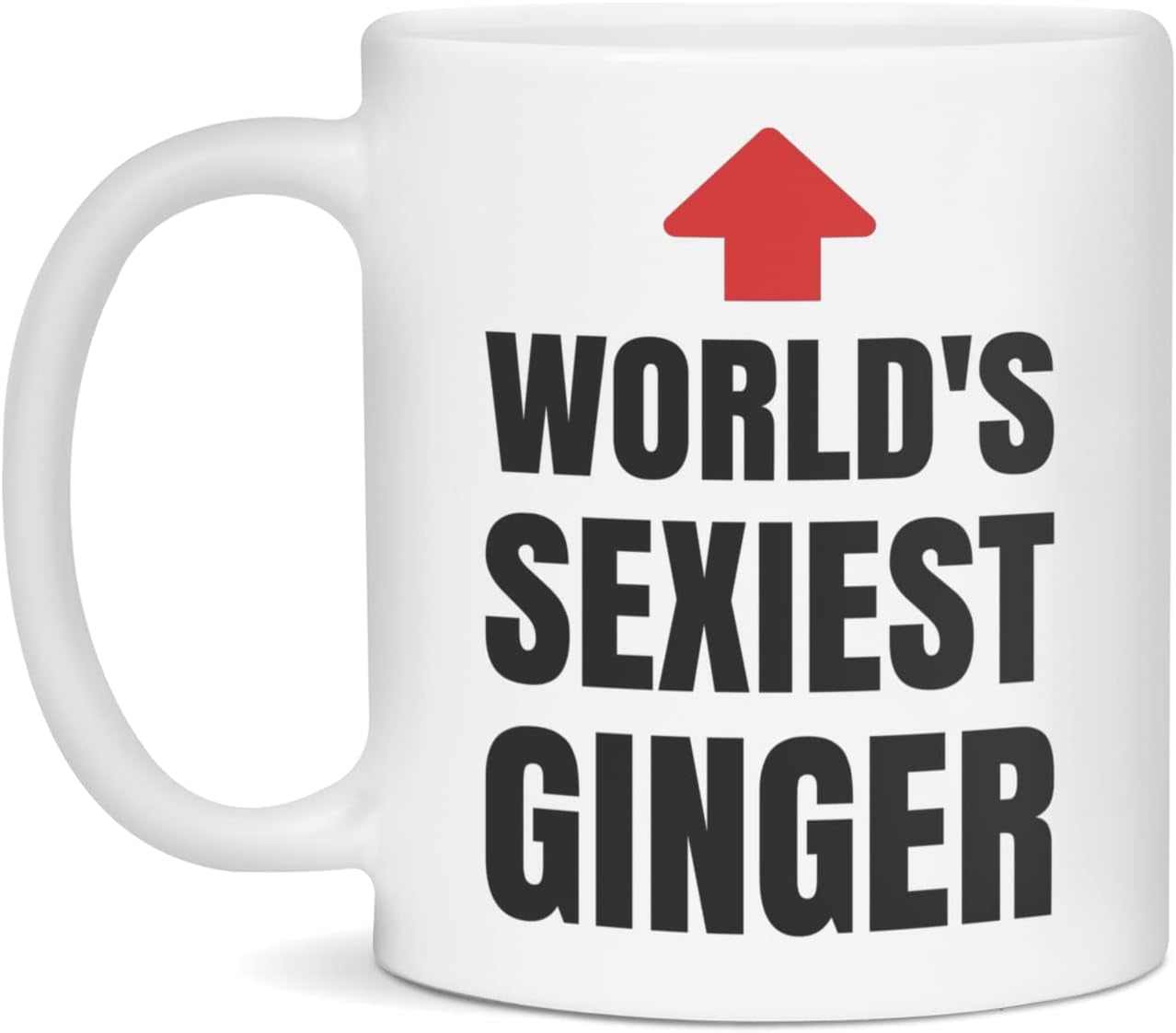 Funny Ginger Mug, World's Sexiest Ginger Mug, Ginger Gag Gift, 11-Ounce ...