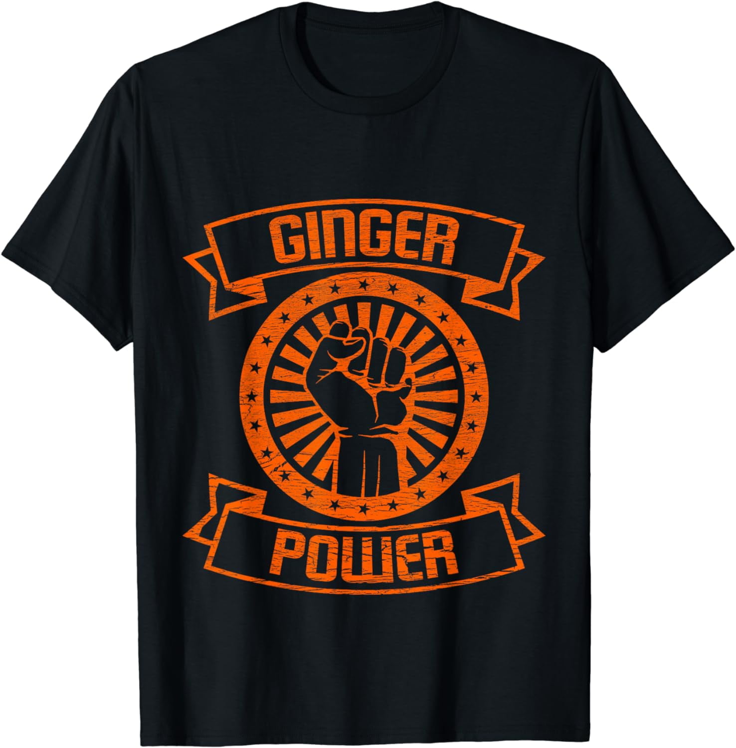 Funny Ginger Power Red Hair Nerd Design T-Shirt - Walmart.com