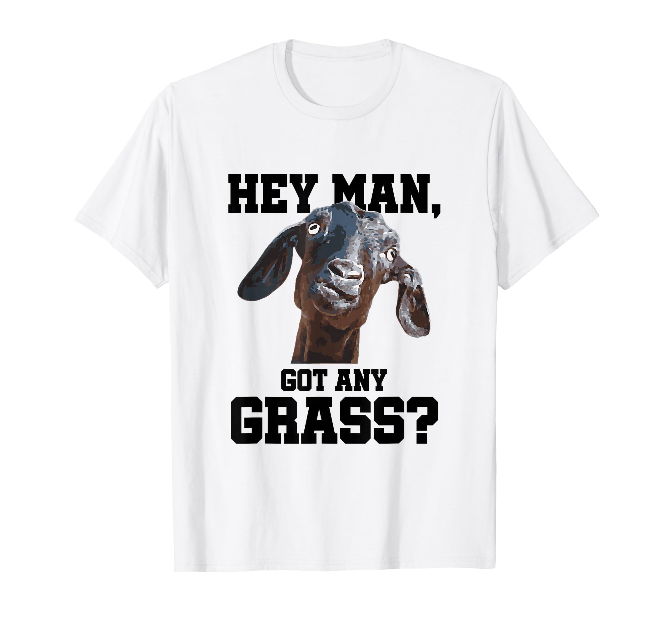 Funny Goat Pun T-Shirt for Farm Lovers - Humorous Rustic Animal Design ...