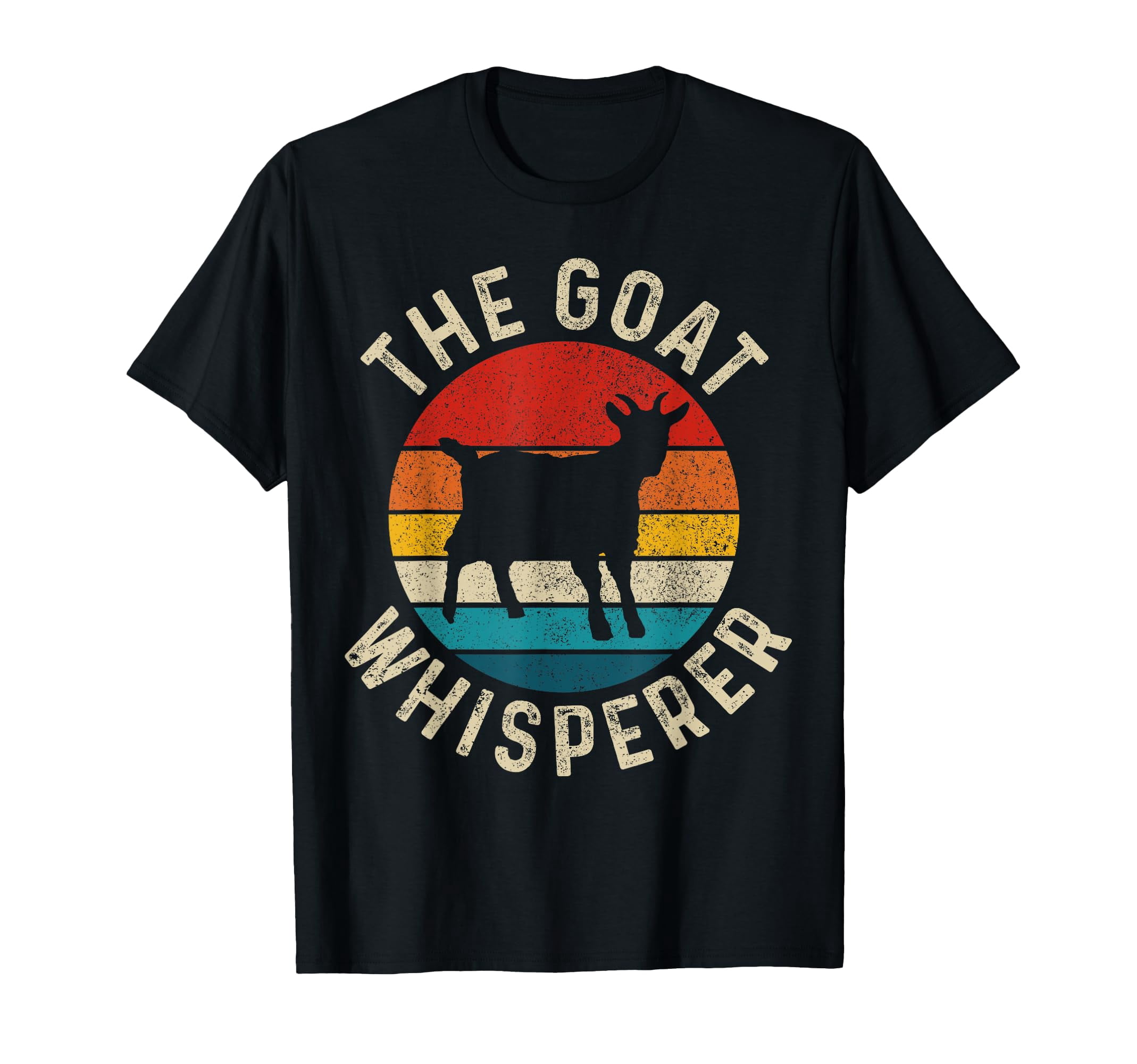 Funny Goat Whisperer Vintage T-Shirt for Goat Lovers and Farmers ...