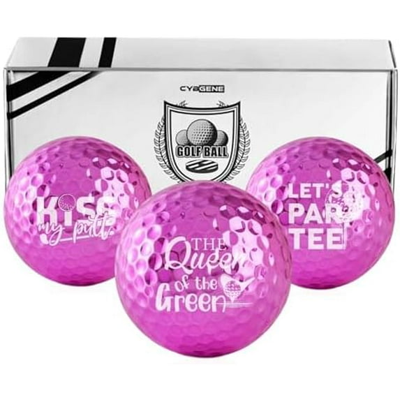 Funny Golf Gifts Set for Women, Golf Balls Set for Lovers, Perfect for ...