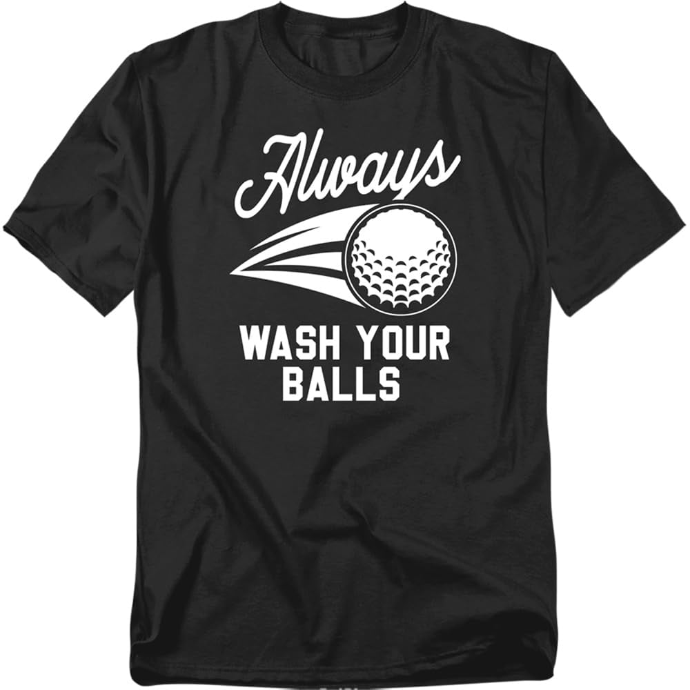 Funny Golf Humor T-Shirt with Graphic Golf Ball Design for Casual Wear ...