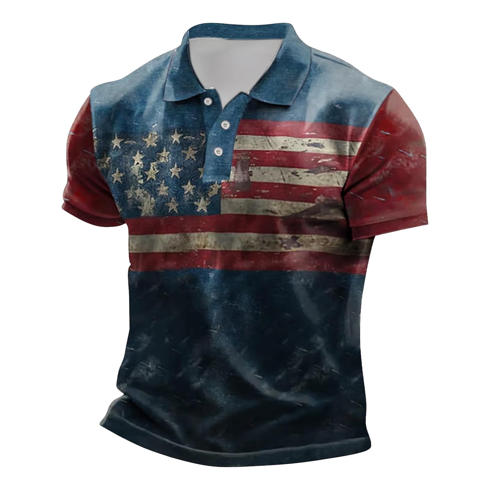 Funny Golf Polos for Men Stretch Color Blocked Mens Polo Shirts Short ...