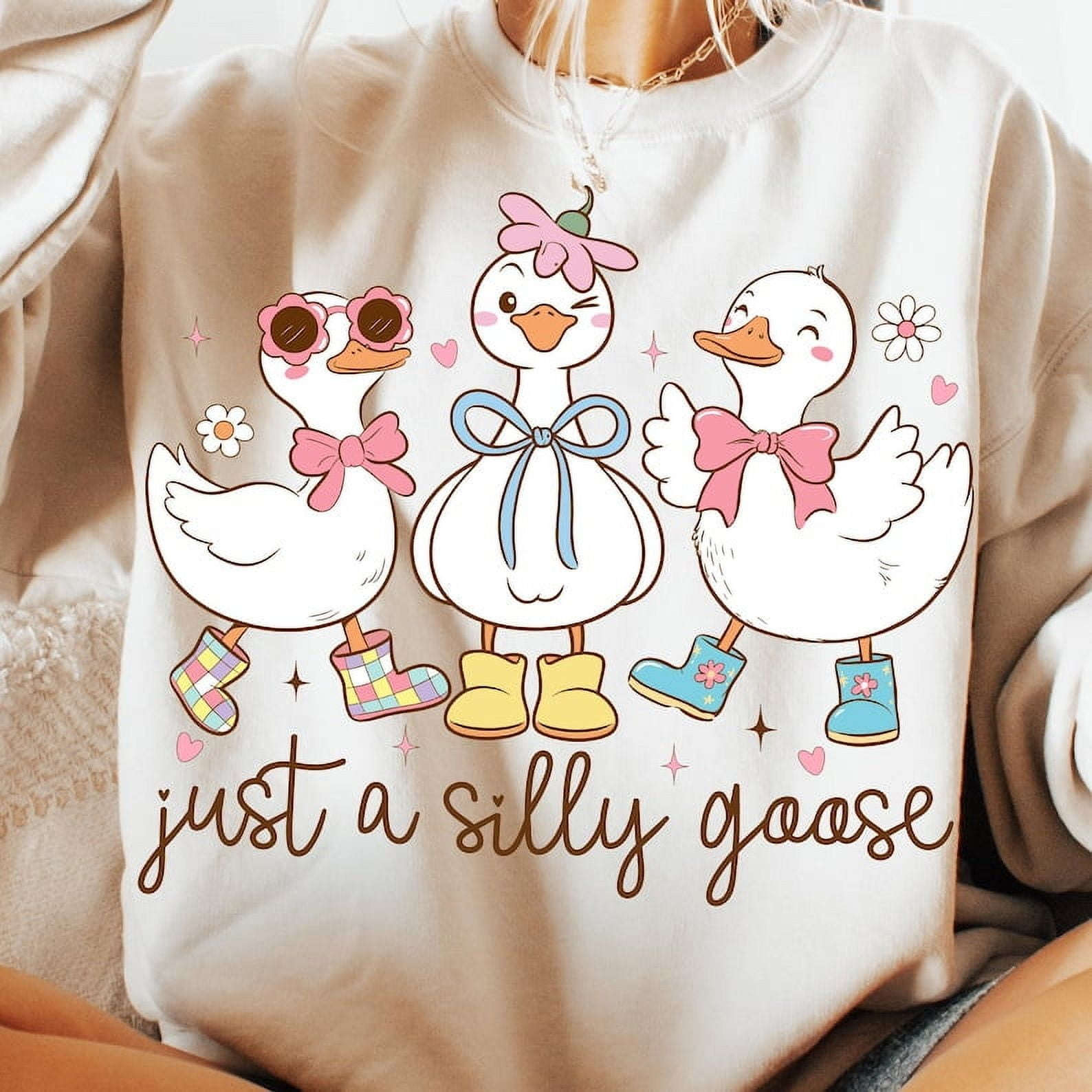 Funny Goose Coquette Shirt, Silly Goose on the Loose Sublimation Shirt ...