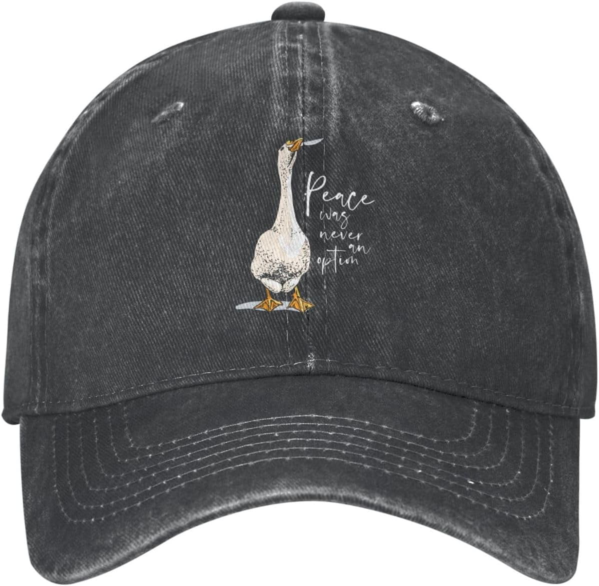 Funny Goose Hat Silly Goose On The Loose Hat Men Baseball Hats Funny ...