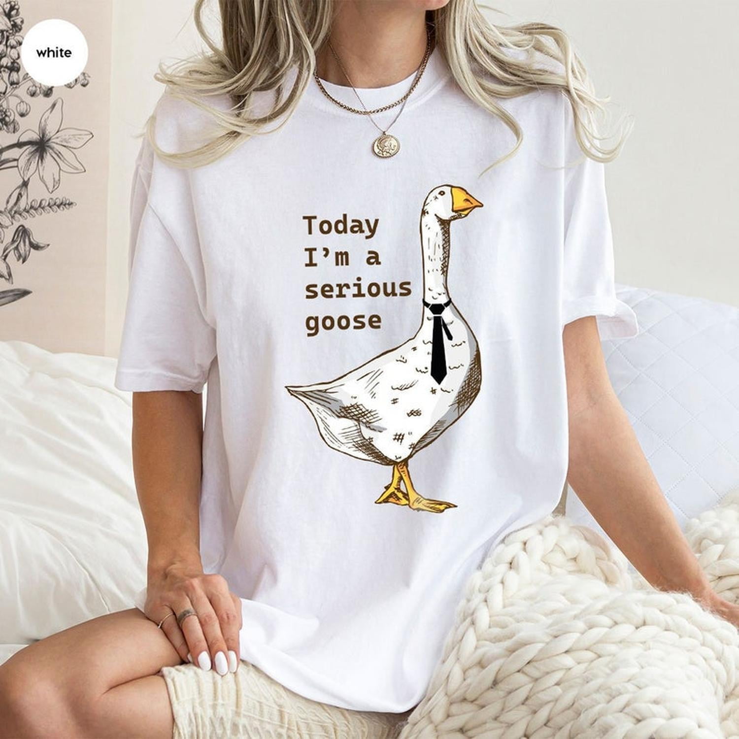 Funny Goose T-S1Hirt, Funnaying S1Hirt,SarC1AS1M Quotes T1EE, S1Hirt ...
