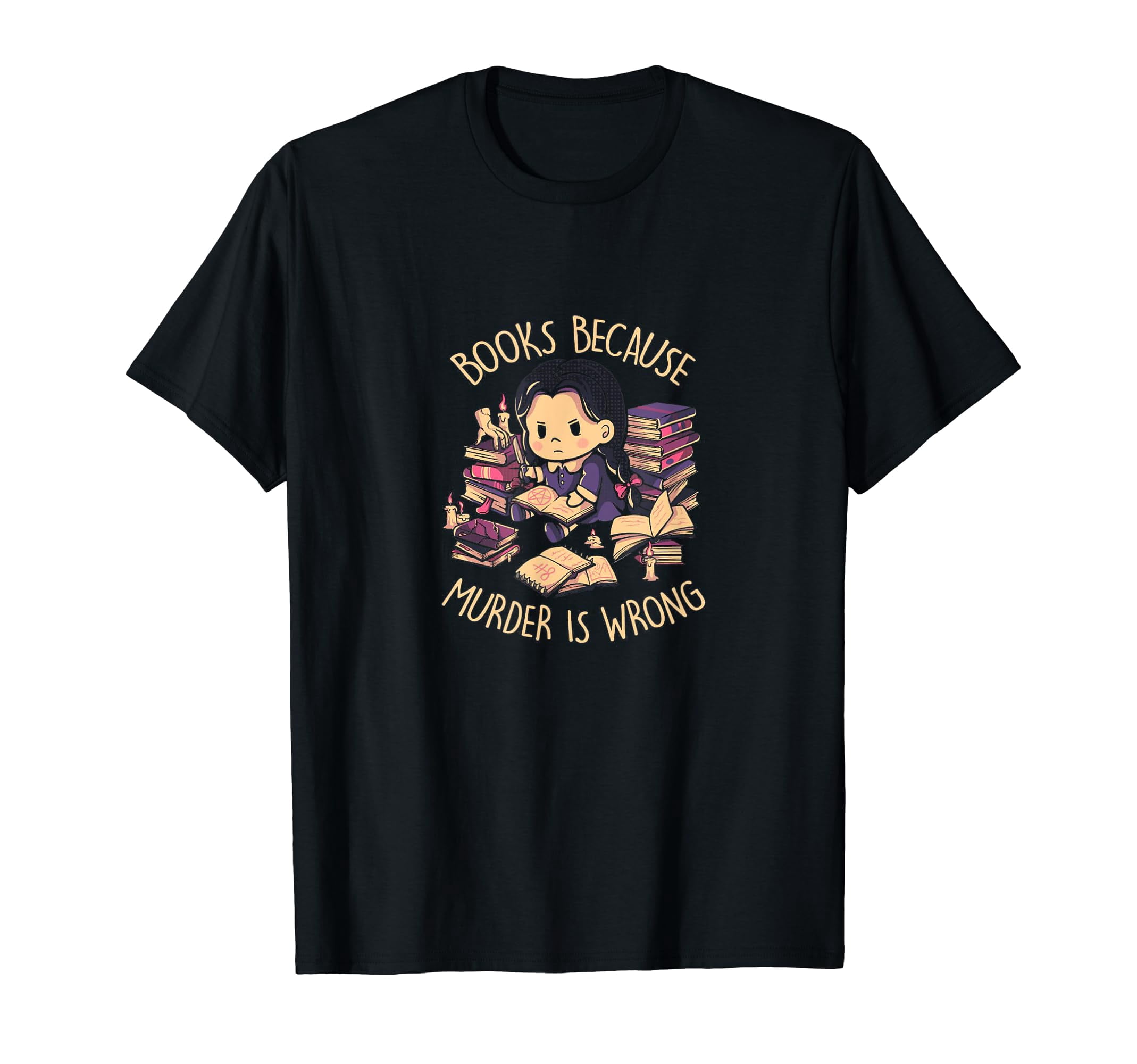 Funny Gothic Reading T-Shirt for Book Lovers - Perfect Gift for ...