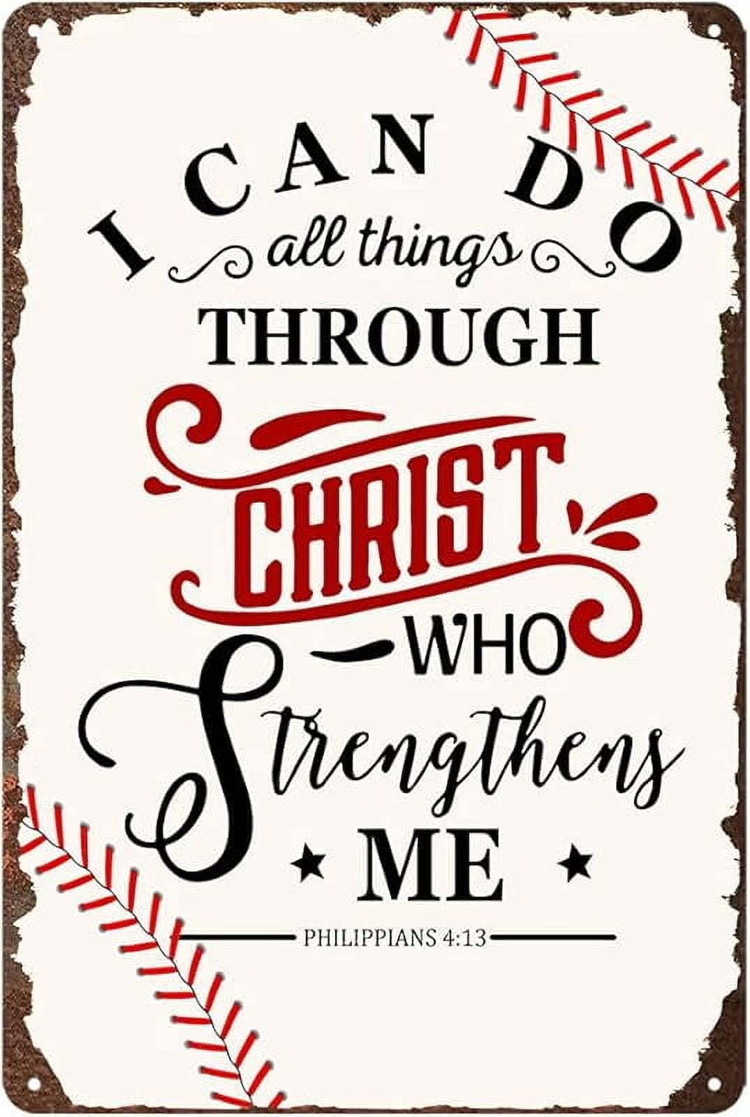 Baseball Room Decor Vintage Baseball Metal Signs Sports Decor for Boys ...