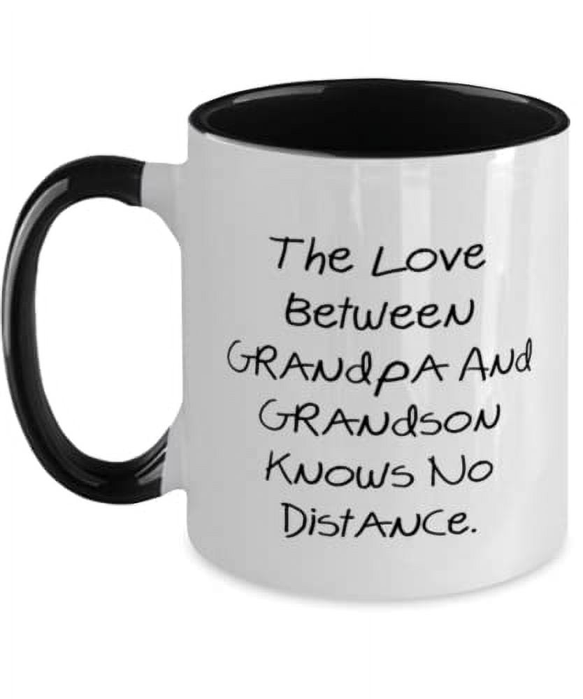 Funny Grandson Gifts, The Love Between Grandpa And Grandson Knows No ...