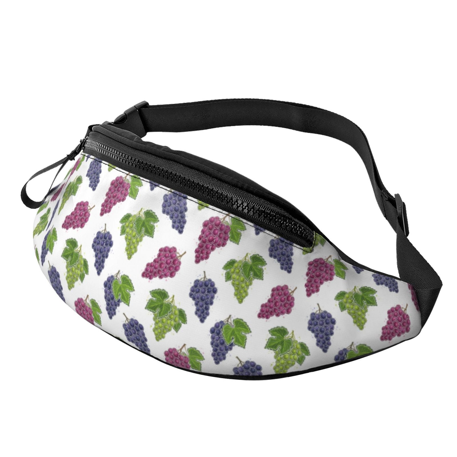 Funny Grape Blue Green Red Fanny Packs Waist Bag Crossbody Bags for ...