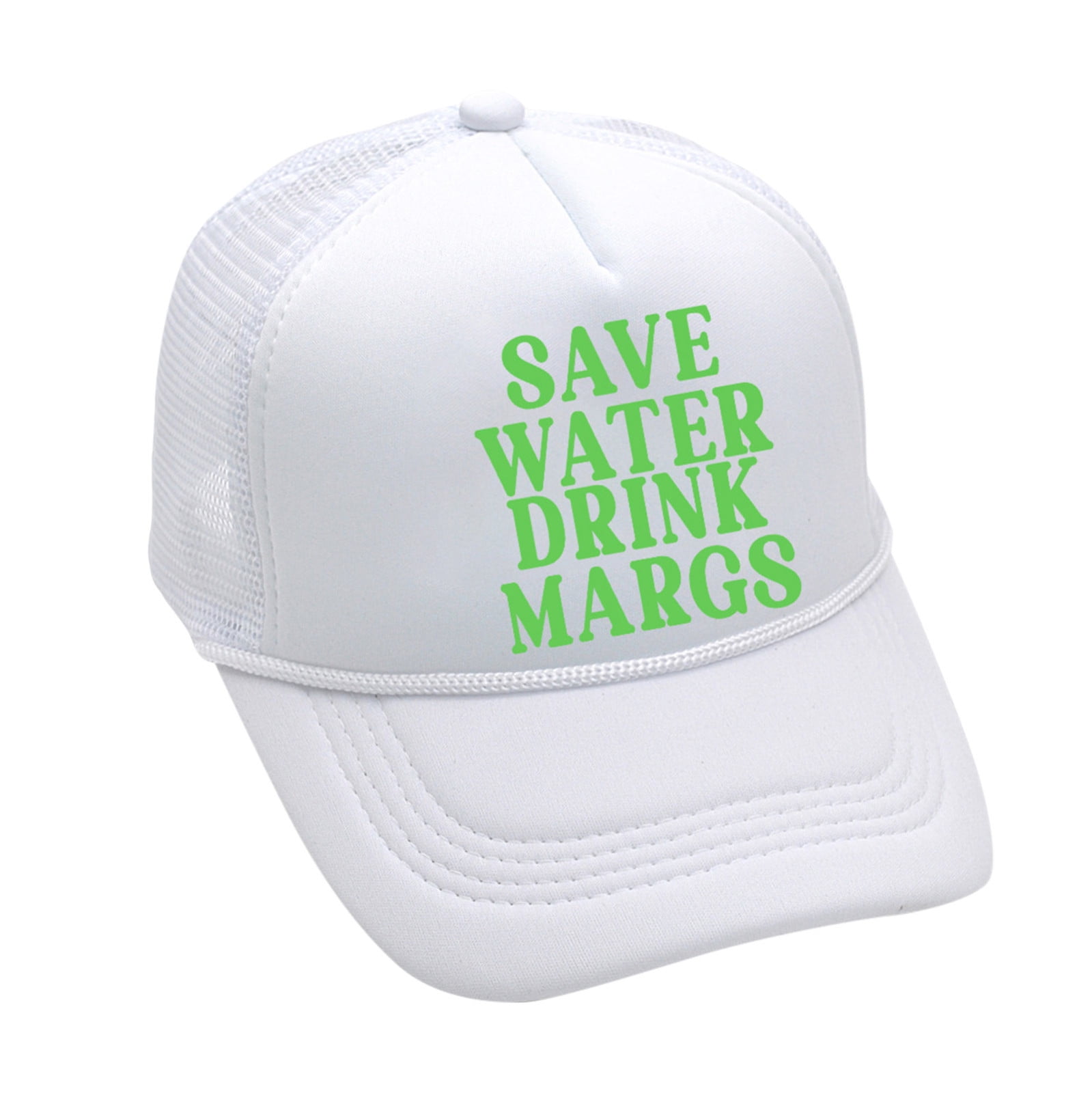 Funny Graphic Sports Water Drink Margs Trucker Hat for Men and Women ...