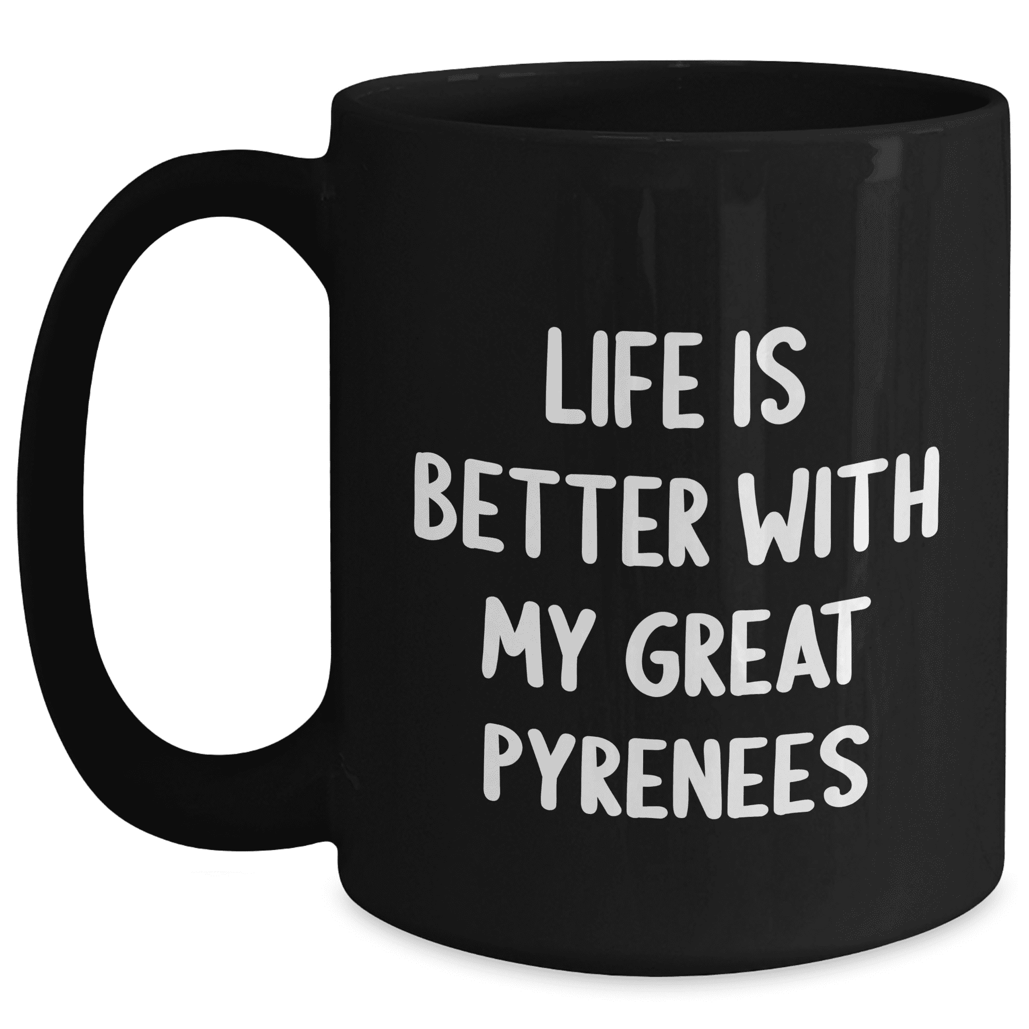 Funny Great Pyrenees Dog Gifts from Men for Father's Day Unique Coffee ...