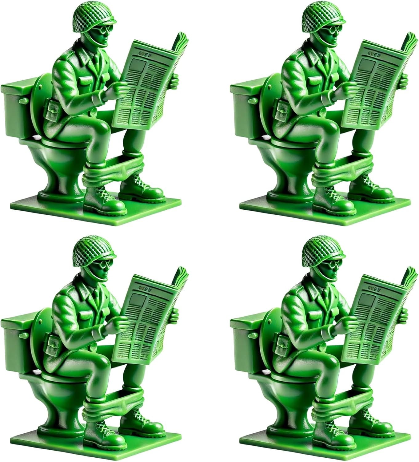 Funny Green Army Man, Army Men Action Figures, Classic Military ...