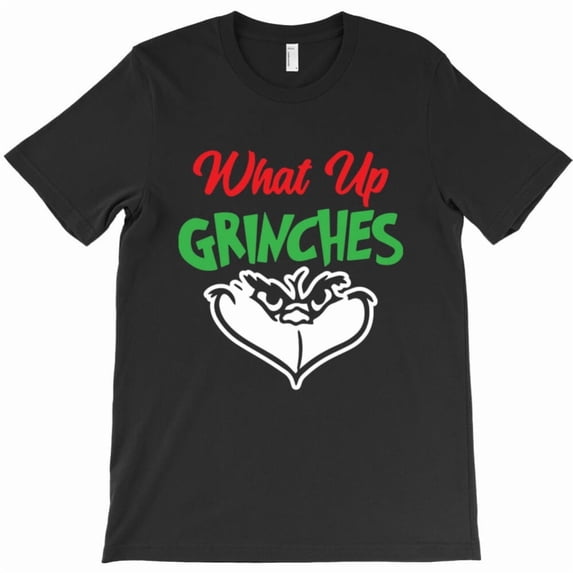 Funny Green Christmas Grouch Holiday Graphic T-Shirt - Funny Gift for ...
