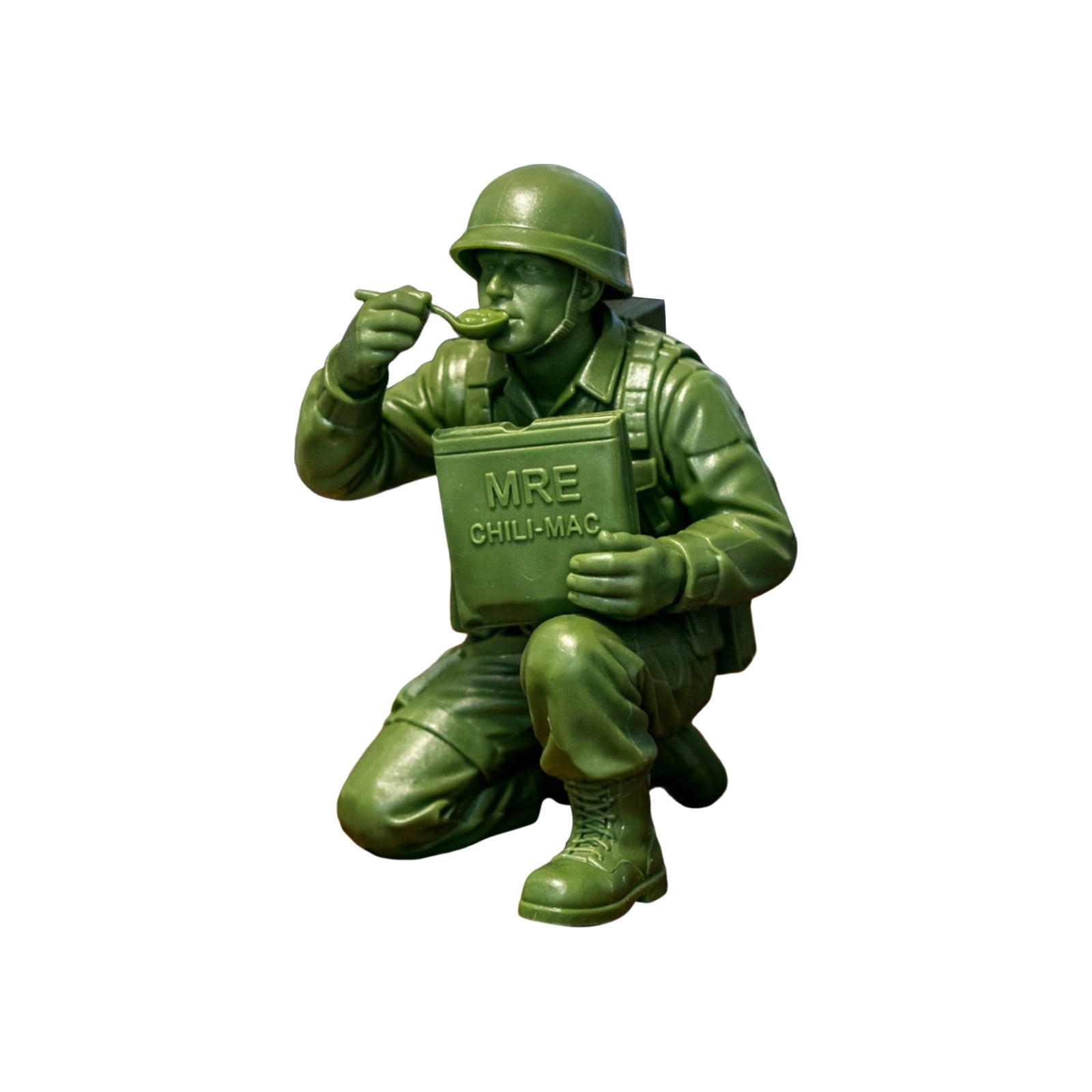 Funny Green Man Figures Classic Soldiers Action Statue for Desktop ...