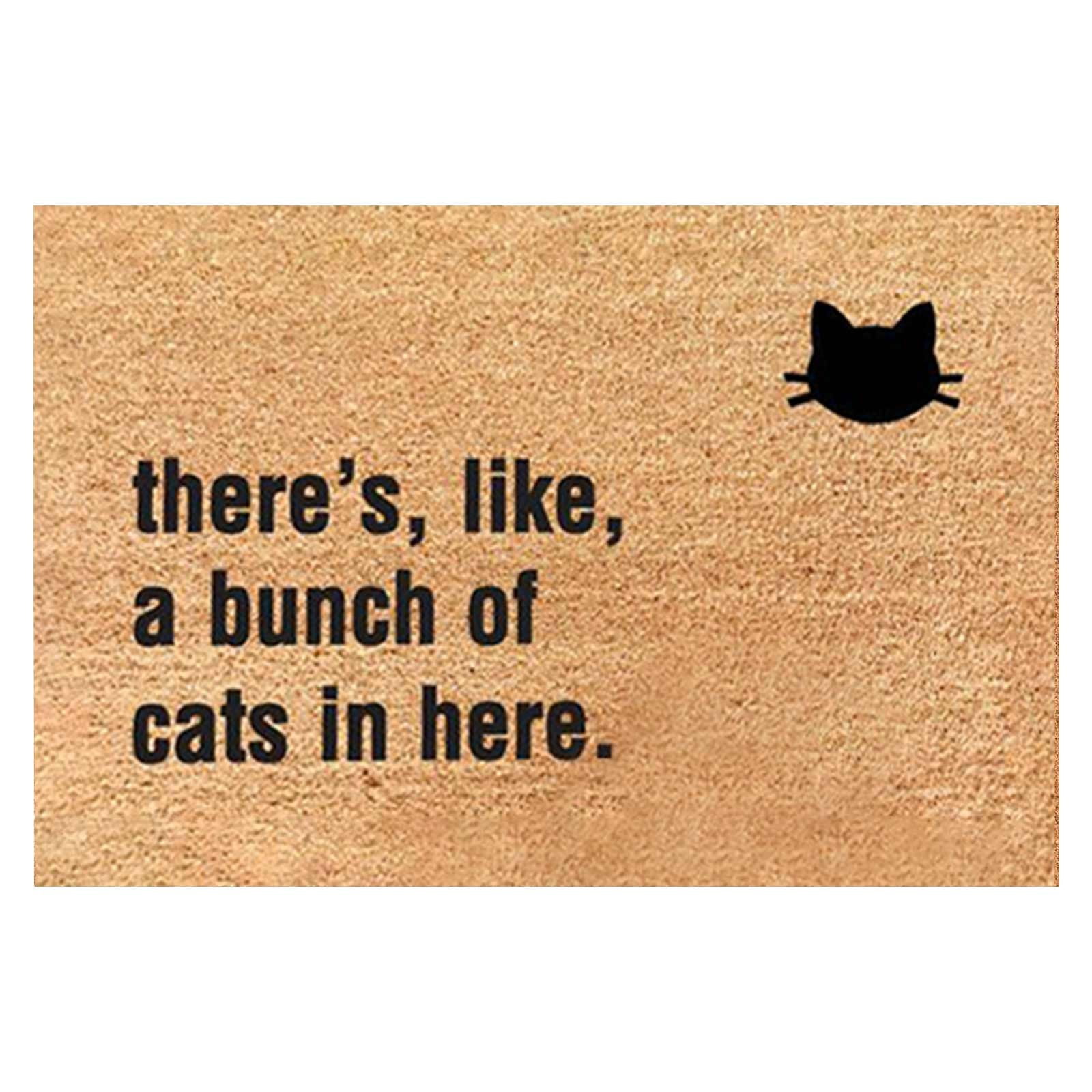 Funny Greetings Door Mat Summer Door Mats Coco Coir Floor Mat Fun ...