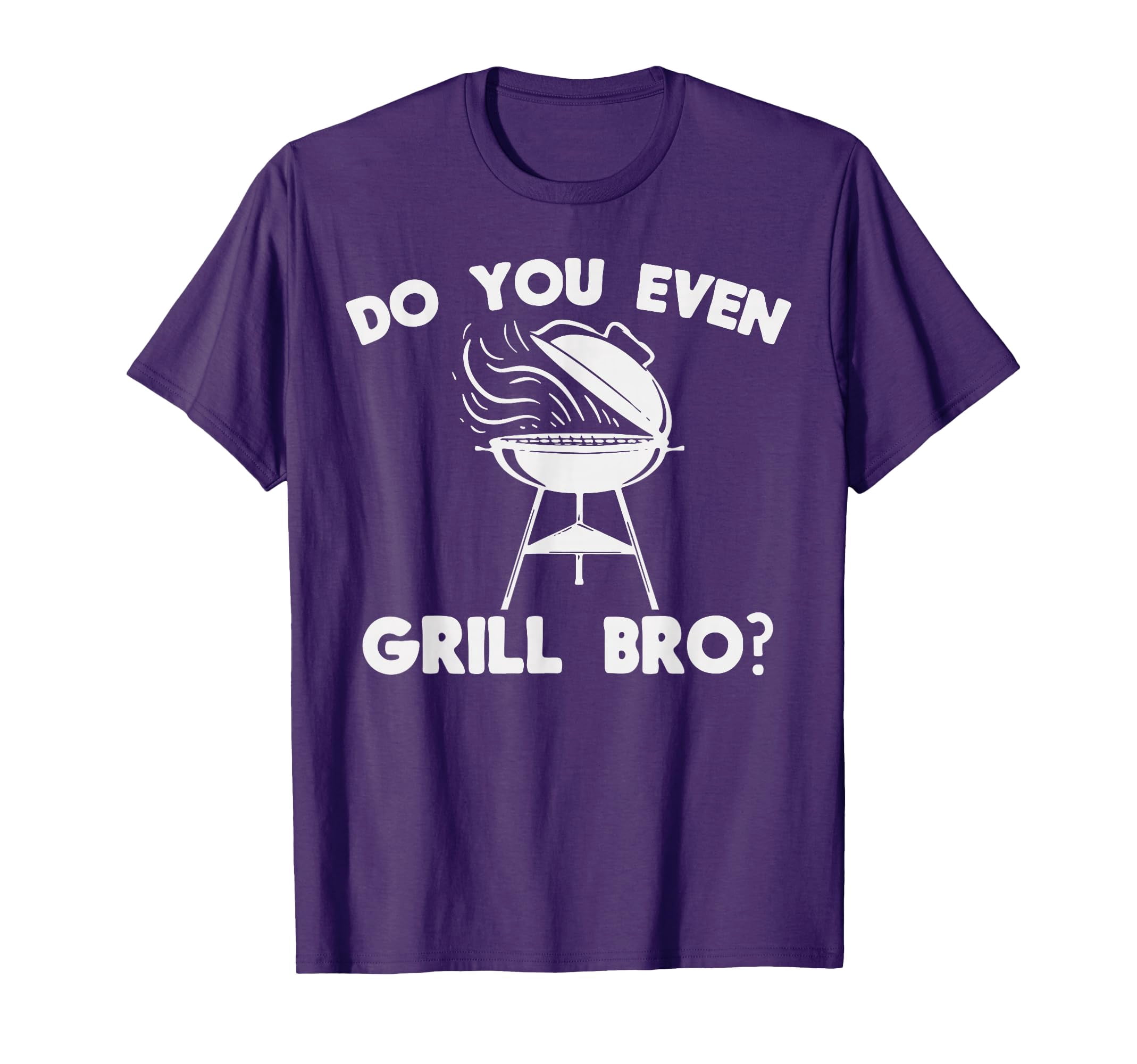Funny Grill Graphic T-Shirt for BBQ Lovers - Do You Even Grill Bro ...