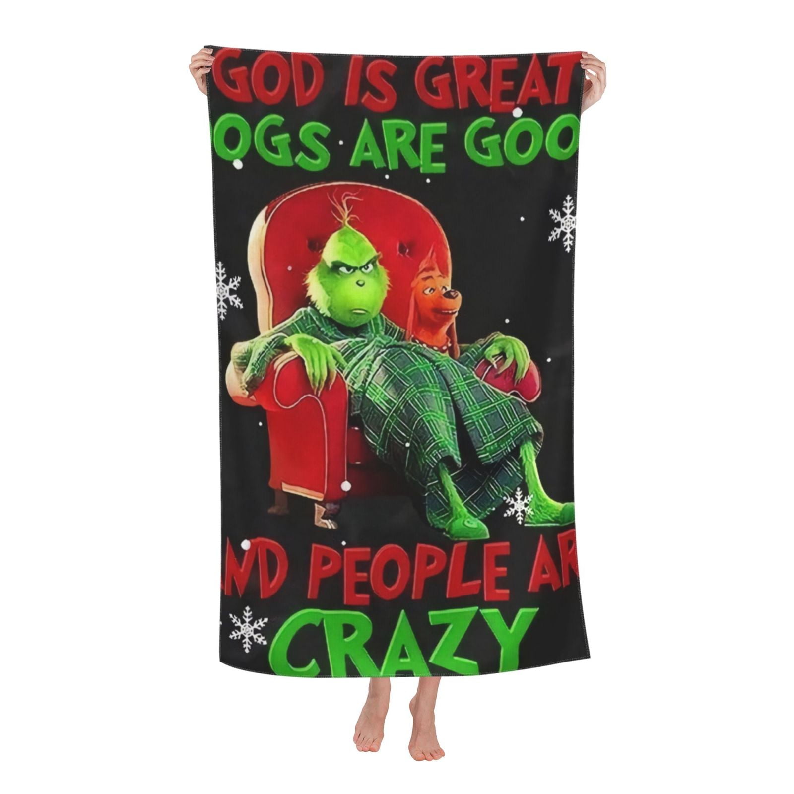Funny Grinch Memes For Christmas Bath Towels,Funny Grinch Memes For ...