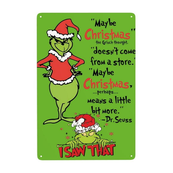 Grinch Office Decorations