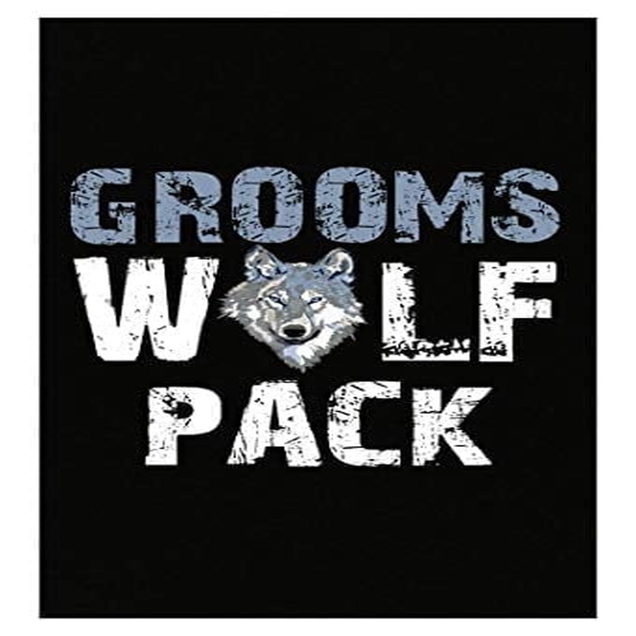 Funny Groom Wolf Pack Poster - Wall Decor for Weddings Gift - Walmart.com