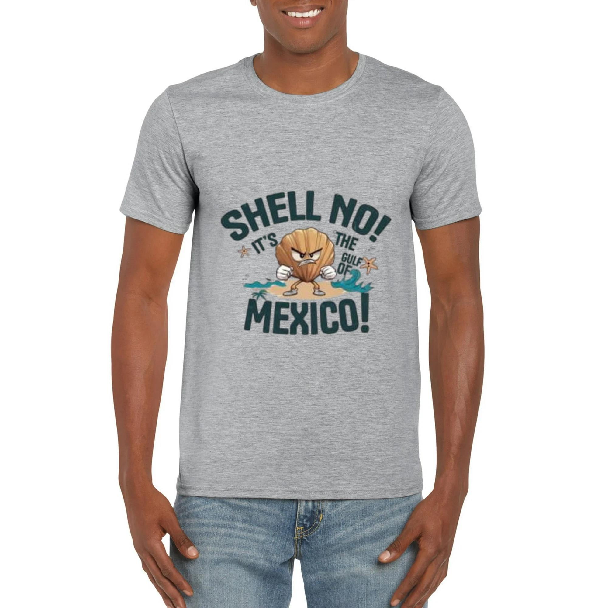 Funny Gulf Of Mexico Shell Meme Beach Ocean Vacation Sea T-Shirt, for ...