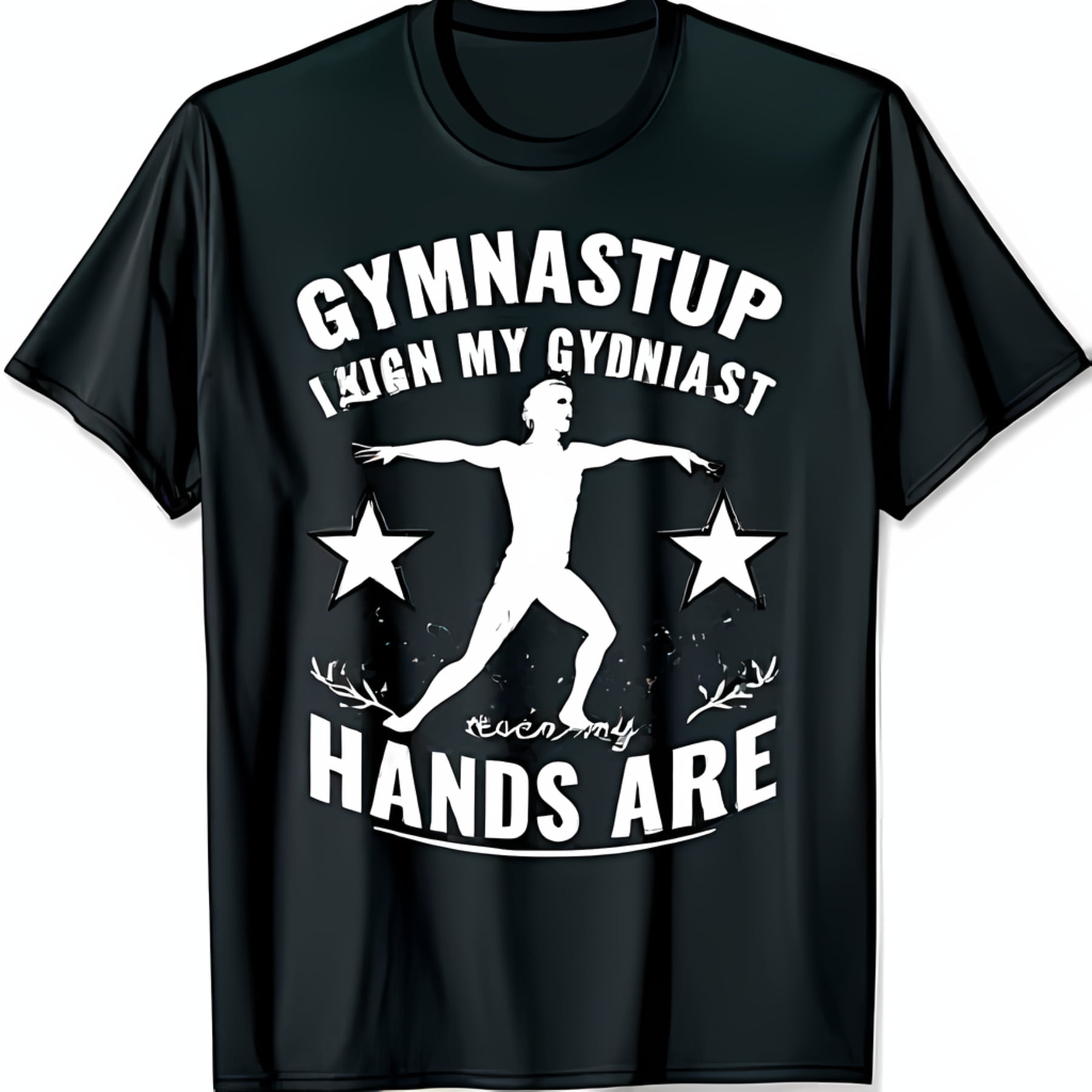 Funny Gymnast Handstand T-Shirt I Sign My Gyniast Vintage Design ...