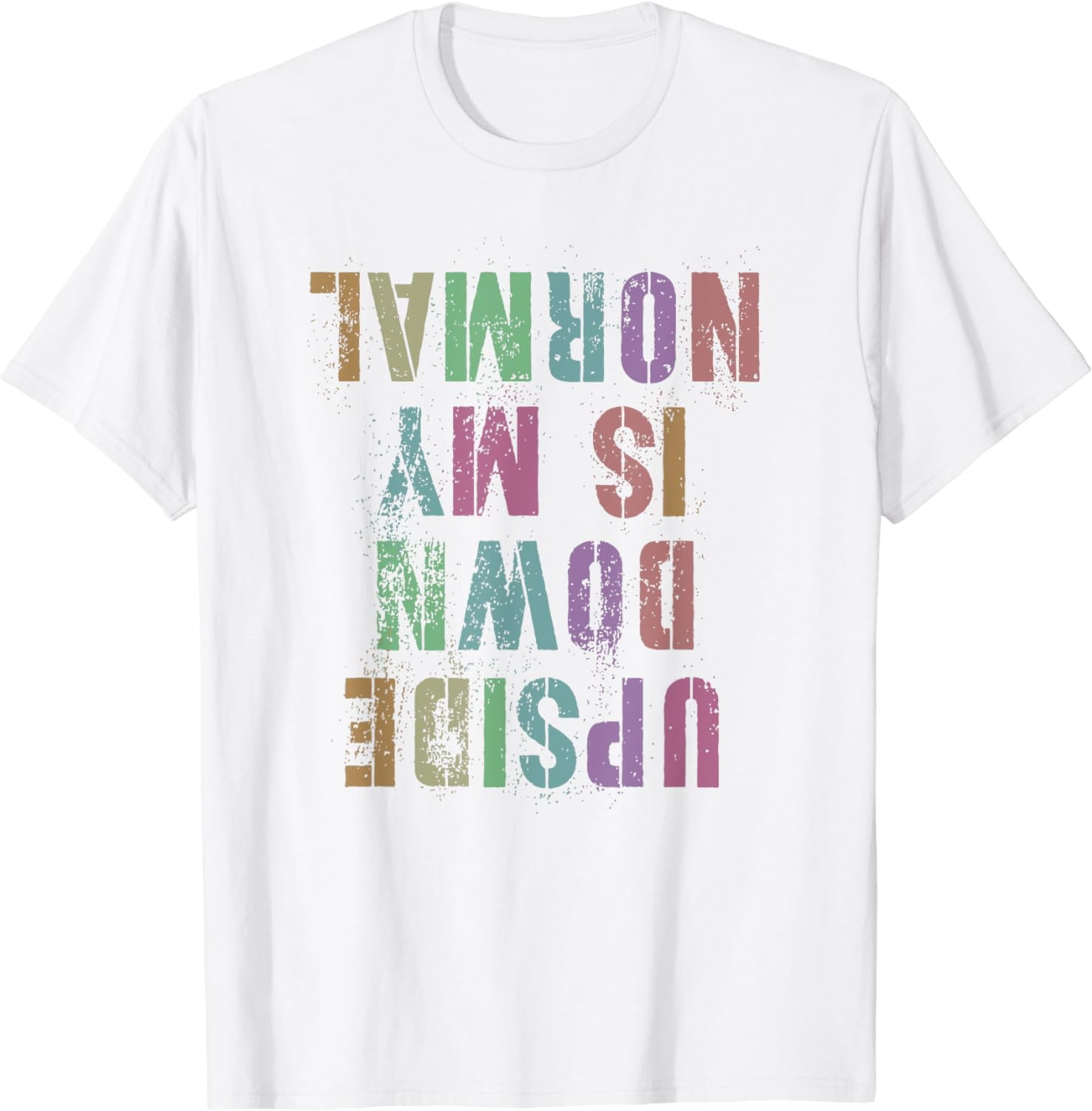 Funny Gymnast UPSIDE DOWN IS MY NORMAL Gymnastics Team Humor T-Shirt ...