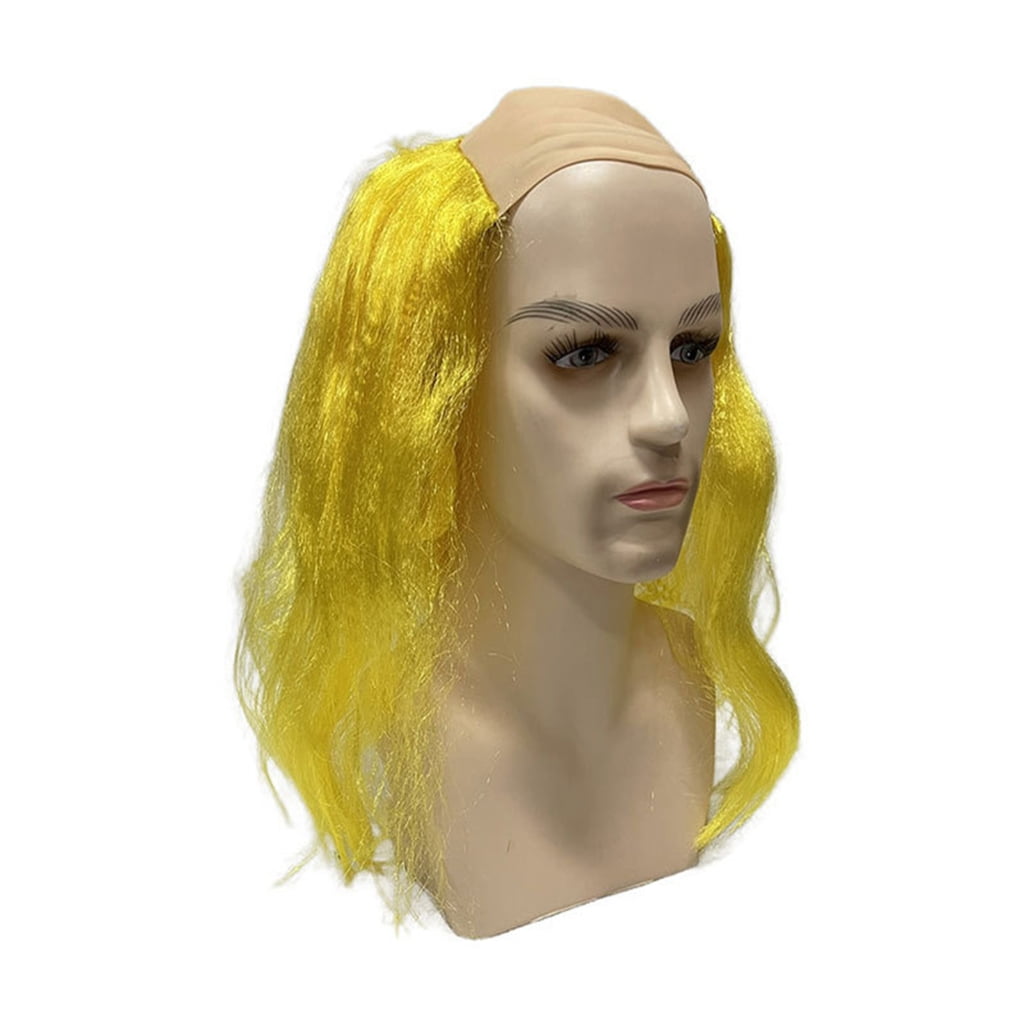 Funny Hairy Hat Cosplay Bald Headgear for Theme Parties Photo Props ...