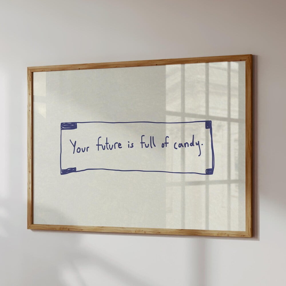 Funny Hallo.Ween Print: Fortune Cookie Poster, 'Your Future Is Full Of ...