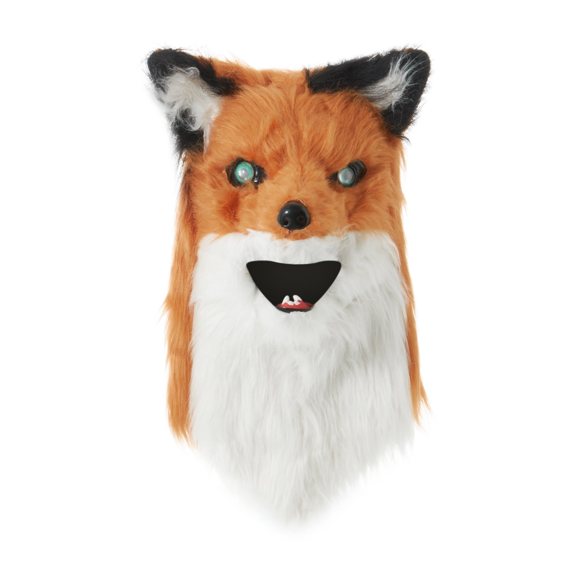 Funny Halloween Furry Mask Costume Dog Fox Wolf Mask Animal Full Head ...