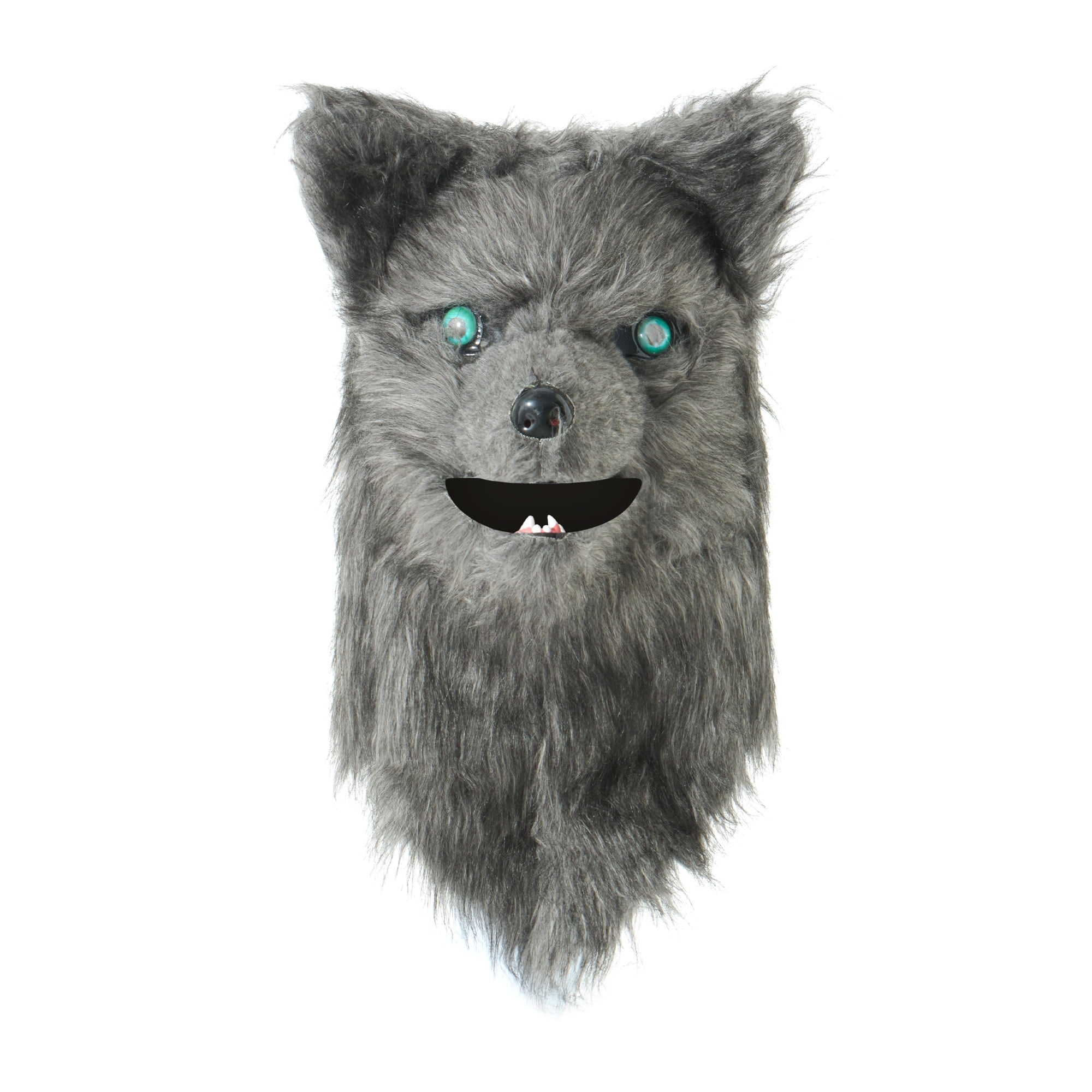 Funny Halloween Furry Mask Costume Dog Fox Wolf Mask Animal Full Head ...