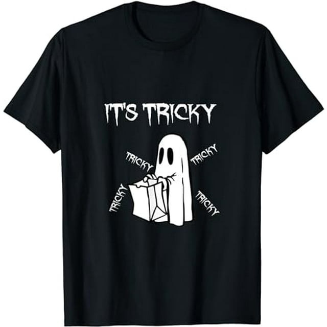 Funny Halloween It's Tricky Tricky Tricky T-Shirt T-Shirt - Walmart.com