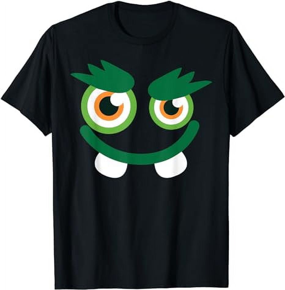 Funny Halloween Monster Illustration Graphic Cool Anime Art T-Shirt ...