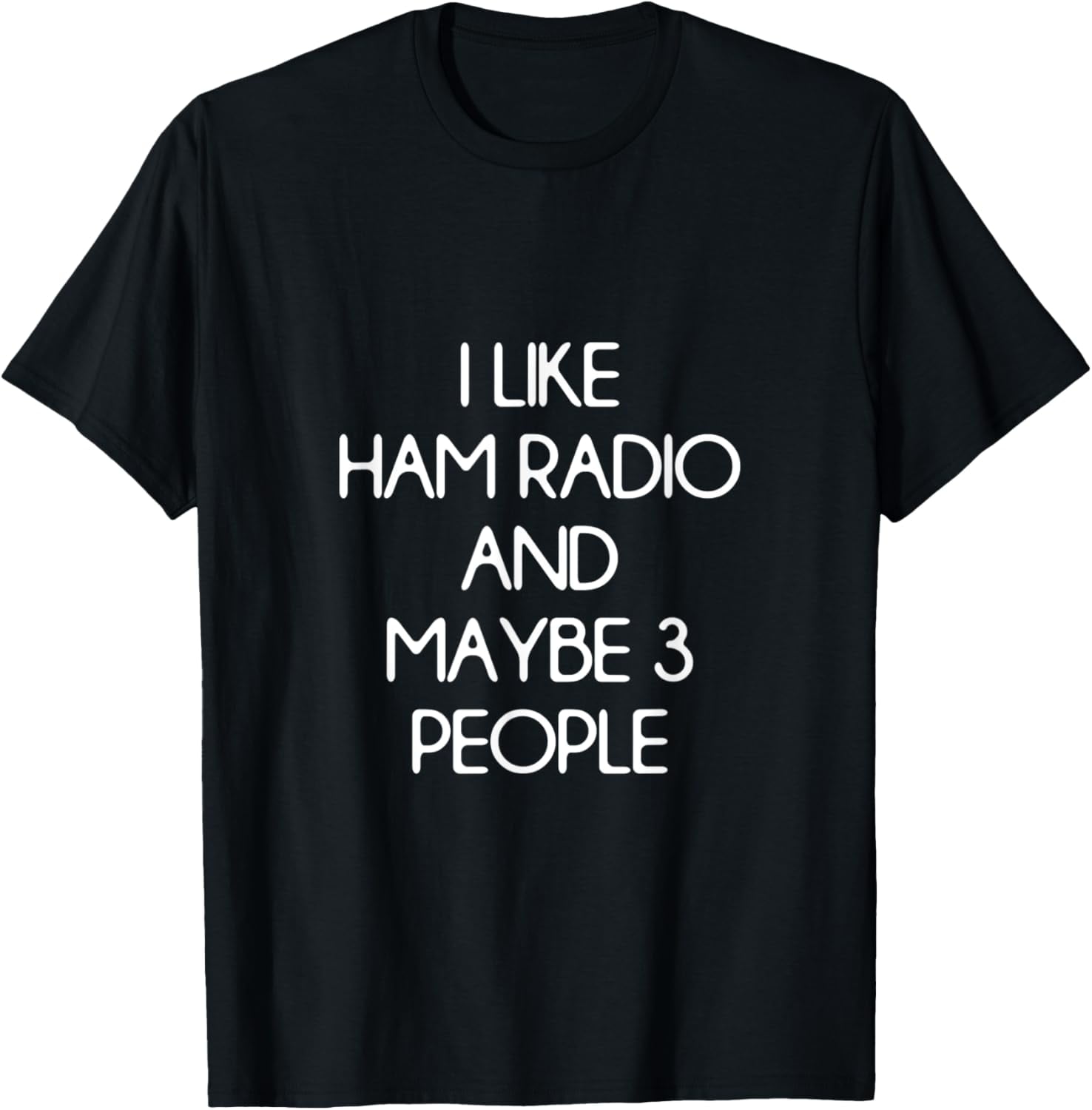Funny Ham Radio Amateur Operator Vintage Introvert Hobby Tee - Walmart.com